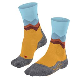 Falke Herren Falke Wandersocken &raquo;TK2 Explore&laquo; hohe Feuchtigkeitsaufnahme, schnell trocknend, atmungsaktiv gelb 37-38