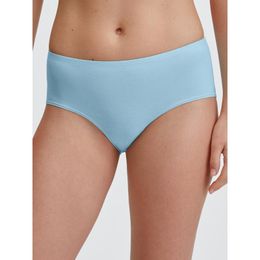 Calida Damen Calida Panty &raquo;Essential Cotton&laquo; langanhaltender Komfort, weich, atmungsaktiv blau S (40/42)