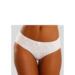 Nuance Damen Slip hoch geschnittener Slip aus Baumwolle grau 36/38