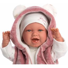 Babypuppe &raquo;Mimi, 42 cm&laquo; Made in Europe rosa Babypuppe