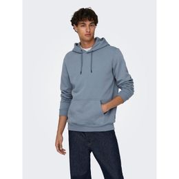 Only & Sons ONLY & SONS Kapuzensweatshirt &raquo;ONSCERES HOODIE SWEAT NOOS&laquo;, Baumwollmischung, regular fit Flint Stone XXL XXL Hoodie von Only & Sons