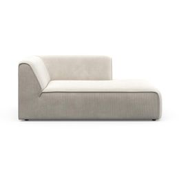 OTTO home Ottomane &raquo;Merid Chaiselongue, Ma&szlig;e B/T/H: 100/162/70 cm&laquo; als Modul oder separat verwendbar, f&uuml;r individuelle Zusammenstellung beige 100% 