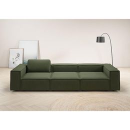 Home Affaire 3,5-Sitzer &raquo;Watertown, modernes Big-Sofa XXL, 336 cm Breite, auch in Feincord&laquo; Riesiges Designersofa mit viel Platz & weichen Bez&uuml;gen in 