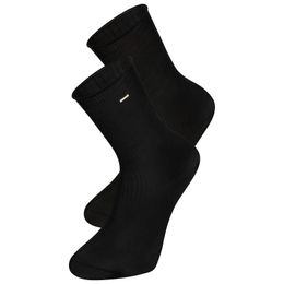 BOSS Damen BOSS Feinsocken Packung, 2 Paar tlg. fein gerippt, verst&auml;rkte Fersen- und Zehenpartie 35-38