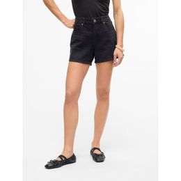 V&eacute;ro Moda Vero Moda Damen Jeansshorts &raquo;VMTESS MR SHORT DNM SHORTS MIX GA NOOS&laquo; Baumwollmischung, regular fit schwarz XS (34), N-Gr