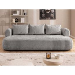 Home Affaire Big-Sofa &raquo;LUSSAC 4-Sitzer Design-Sofa mit Zierkissen, Ma&szlig;e B/T/H: 242/123/78 cm&laquo; hoher Sitzkomfort und modernes Design, Sofa ohne 