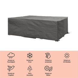 winza outdoor covers Gartenm&ouml;bel-Schutzh&uuml;lle geeignet f&uuml;r Loungeset, 280x230x80 cm grau Polypropylen (PP)