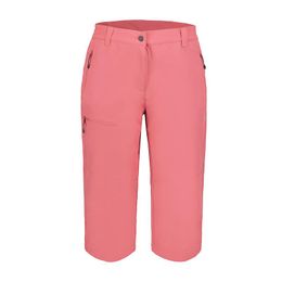Icepeak Damen Caprihose &raquo;BEATTIE&laquo; wasserabweisend, mit Rei&szlig;verschlusstaschen, mit verstellbarem Bund pink 42, N-Gr