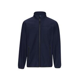 TRIGEMA Damen Softshelljacke &raquo;TRIGEMA Softshelljacke RV unisex&laquo; 1 Stk. tlg. blau M
