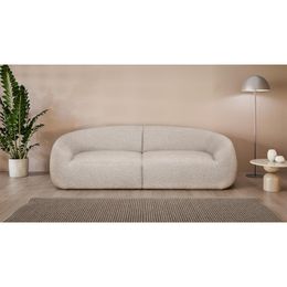 LeGer Home by Lena Gercke Big-Sofa &raquo;YANI, Designersofa, organische Form, Ma&szlig;e B/T/H: 240/64/81 cm&laquo; mit Wellenunterfederung, auch in Boucl&eacute;, passend 