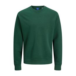 Jack & Jones Jack & Jones Sweatshirt 'JORCITY' Herren Gr&ouml;&szlig;e M dunkelgr&uuml;n / wei&szlig;
