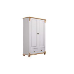 OTTO home W&auml;scheschrank &raquo;Tessin&laquo; 2 Breiten: 90/128 cm H/T ca. 140/38 cm, aus massiver Kiefer, in 2 Breiten, viel Stauraum, FSC zertifiziert wei&szlig; 