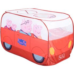 Roba Spielzelt &raquo;Peppa Pig Pop Up Spielbus&laquo; rot Polyester