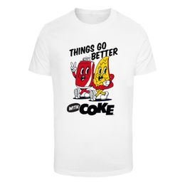 Merchcode Damen T-Shirt &raquo; Things Go Better with Coke&laquo; 1 Stk. XL