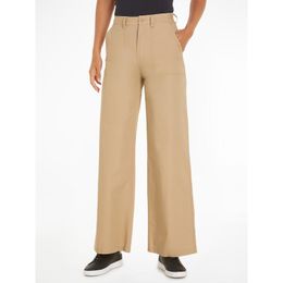 Tommy Jeans Cargohose &raquo;TJW CLAIRE HR WIDE CARGO PANT&laquo; mit Logopatch Tawny_Sand 29 - L&auml;nge 32 L&auml;nge 32 29 Cargohose von Tommy Jeans