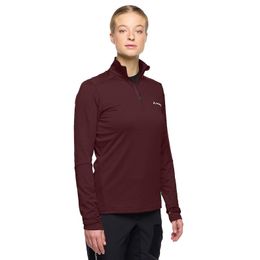 Vaude Damen Vaude Langarmshirt &raquo;WOMEN'S LIVIGNO HALFZIP II&laquo; 1 Stk. mit Rei&szlig;verschluss, hoch geschlossener Ausschnitt, sportlicher Stil 40