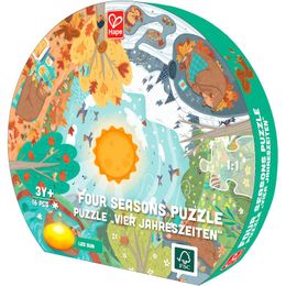 HAPE Puzzle &raquo;Vier Jahreszeiten&laquo; mit Lichteffekt Kunststoff, Pappe