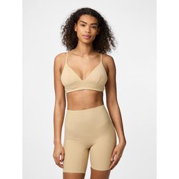 Pieces Damen Pieces Triangel-BH &raquo;PCNAMEE TRIANGLE BRA NOOS&laquo; beige S (36), N-Gr