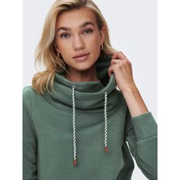 Only Damen Only Sweatshirt &raquo;ONLBETTE L/S LONG HIGH NECK SWT&laquo; S