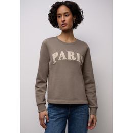 Street One Damen Street One Sweatshirt, mit Wording Artwork 46