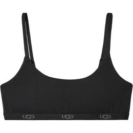 UGG Australia Ugg Damen UGG Bralette &raquo;Estella Bralette&laquo; Satinband mit Markenlogo schwarz XL, N-Gr