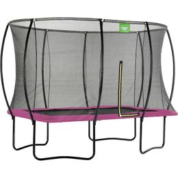 EXIT Gartentrampolin &raquo;Silhouette&laquo; BxT: 244x366 cm, mit Sicherheitsnetz rosa