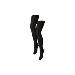 Pieces Damen Pieces Strumpfhose &raquo;PCNEW NIKOLINE 90 DEN TIGHTS 2 PACK NOOS&laquo; 90 Packung, 2 Stk. tlg. schwarz S