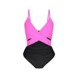 Nascita Badeanzug Damen Gr&ouml;&szlig;e M pink / schwarz