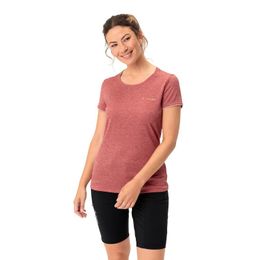Vaude Damen Vaude Funktionsshirt &raquo;WOMEN'S ESSENTIAL T-SHIRT&laquo; 1 Stk. Slim fit Passform, Kurzarmdesign, Rundhalsausschnitt rot 40