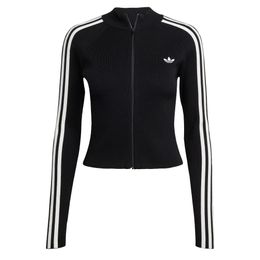 adidas originals Strickjacke 'Adicolor' Damen Gr&ouml;&szlig;e M/L schwarz / wei&szlig;