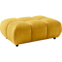 Home Affaire Polsterhocker &raquo;Cozy Bubble, mit eleganter Steppung, weich gepolstert, 108x73 cm&laquo; 1 Stk. tlg. passend zum Sofa und dem drehbaren Sessel 