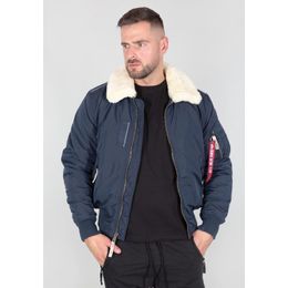 Alpha Industries Damen Bomberjacke &raquo;Injector III&laquo; blau S