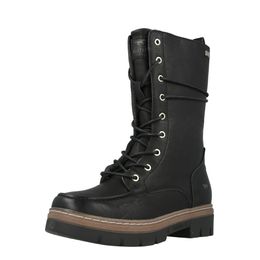Mustang Lace-Up Ankle Boots female size 43 Black