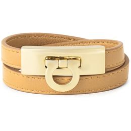 Salvatore Ferragamo Armband - Hug Gancini Logo Bracelet - f&uuml;r Damen