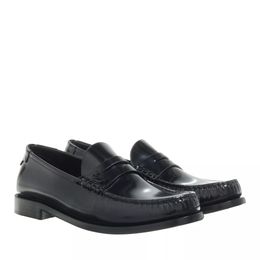 SAINT LAURENT Slipper & Pantoletten - Le Loafer Mocassins - Gr. 36 (EU) - in Schwarz - f&uuml;r Damen