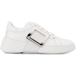 Roger Vivier Low-Top Sneaker - Sneakers White - Gr. 36,5 (EU) - in Wei&szlig; - f&uuml;r Damen