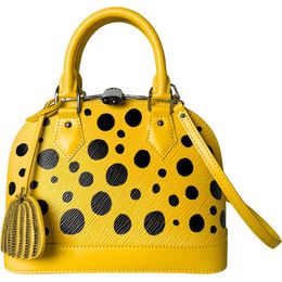 Louis Vuitton Crossbody Bags - Louis Vuitton x Yayoi Kusama Alma BB Epi Leder Gel - Gr. unisize - in Gelb - f&uuml;r Damen