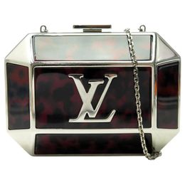 Louis Vuitton Crossbody Bags - Louis Vuitton CLUTCH-TASCHE AUS ACETAT IM SCHILDKR - Gr. unisize - in Silber - f&uuml;r Damen