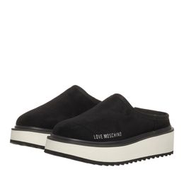 Love Moschino Slipper & Pantoletten - Scarpa Donna - Gr. 40 (EU) - in Schwarz - f&uuml;r Damen