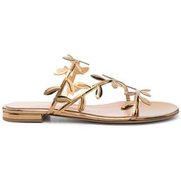 Gianvito Rossi Sandalen - Sandals Golden - Gr. 37 (EU) - in Gold - f&uuml;r Damen