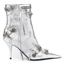 Balenciaga Stiefel - Boots Silver - Gr. 37 (EU) - in Silber - f&uuml;r Damen