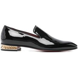 Christian Louboutin Loafer - Flat Shoes Black - Gr. 44 (EU) - in Schwarz - f&uuml;r Damen