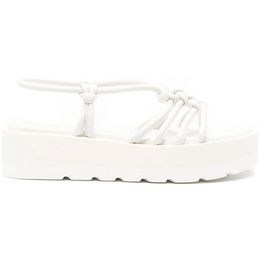 Gianvito Rossi Sandalen - Sandals White - Gr. 41 (EU) - in Wei&szlig; - f&uuml;r Damen