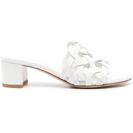 Gianvito Rossi Sandalen - Sandals White - Gr. 37 (EU) - in Wei&szlig; - f&uuml;r Damen