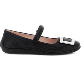 Roger Vivier Ballerinas - Flat Shoes Black - Gr. 40 (EU) - in Schwarz - f&uuml;r Damen