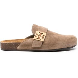 Tory Burch Loafer - Sandals Grey - Gr. US_7_5 - in Grau - f&uuml;r Damen