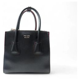 Prada Crossbody Bags - Prada TWIN POCKET HANDTASCHE 1BA025 AUS SCHWARZEM - Gr. unisize - in Schwarz - f&uuml;r Damen