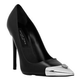 Philipp Plein Hohe Schuhe - Pumps Skull Mit Schmucksteinen - Gr. 40 (EU) - in Schwarz - f&uuml;r Damen