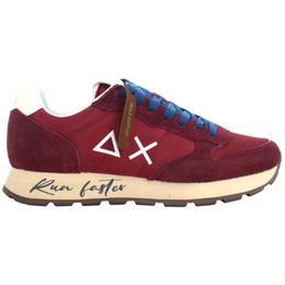 SUN68 Low-Top Sneaker - Sneakers Bordeaux - Gr. 43 (EU) - in Rot - f&uuml;r Damen