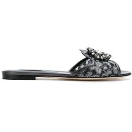 Dolce & Gabbana Dolce&Gabbana Sandalen - Sandals Silver - Gr. 36 (EU) - in Silber - f&uuml;r Damen